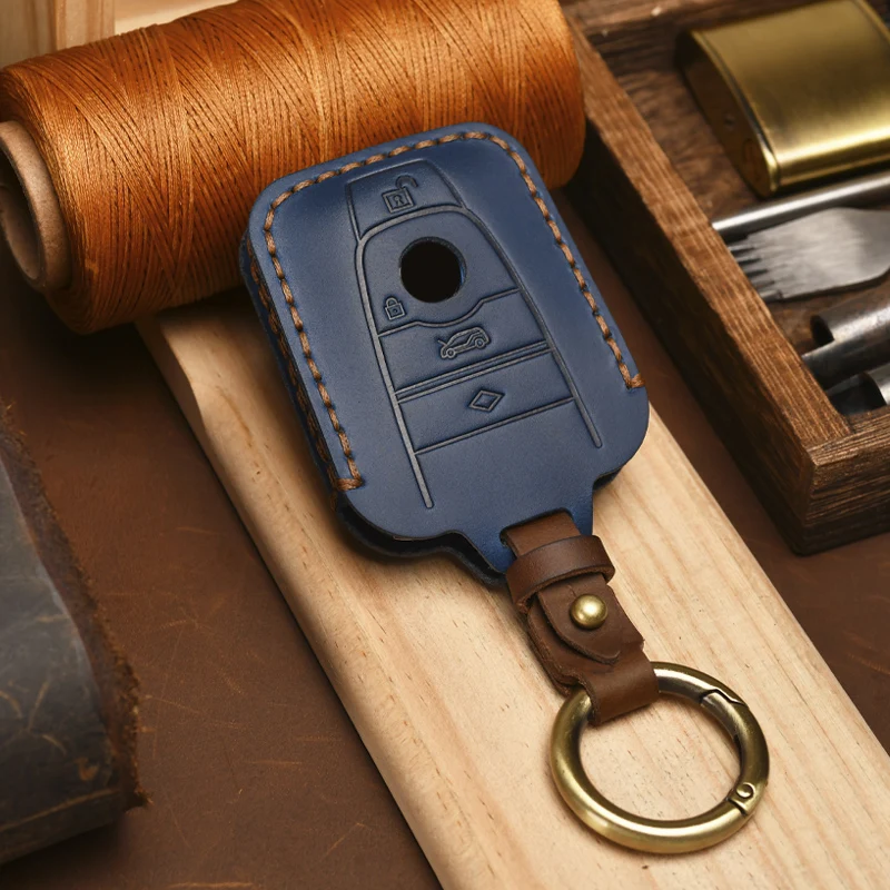 Real-Leather-Car-Key-Case-Cover-for-BMW-I3-I8-Series-Car-Styling ...