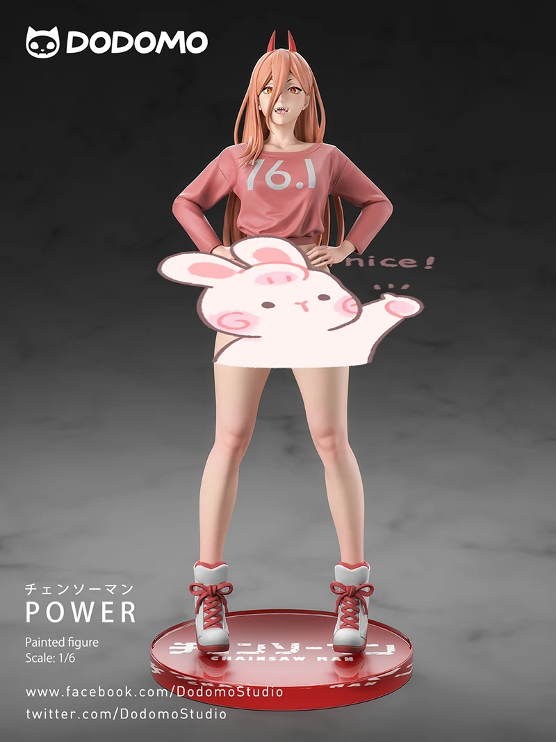 Dodomo-Studio-Chainsaw-Man-Power-GK-Limited-Edition-Handmade-Statue ...