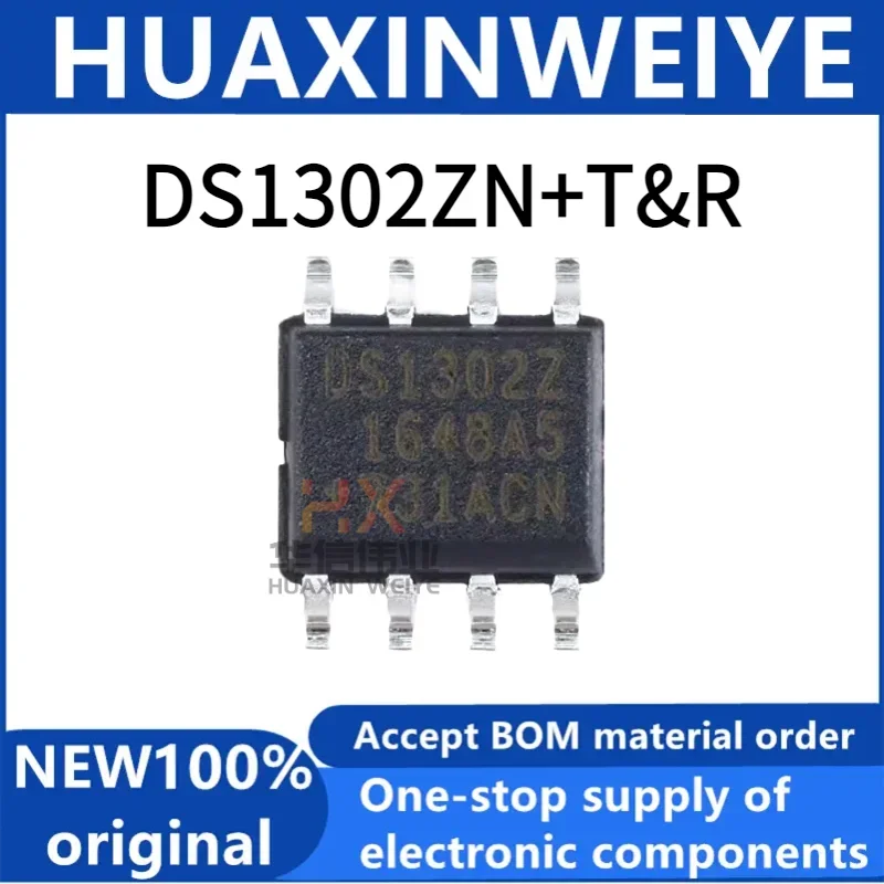10PCs-original-genuine-SMT-ds1302zn-T-R-SOIC-8-clock-calendar-3-wire ...