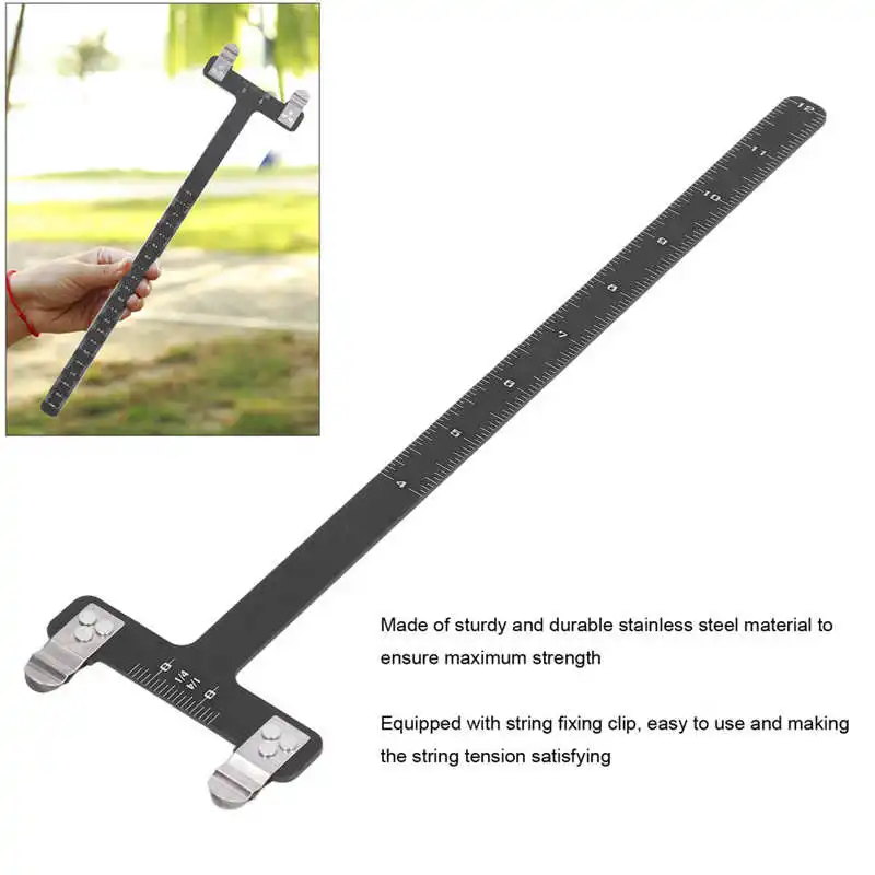 Archery-Bow-Square-Measuring-T-Ruler-Stainless-Steel-Recurve-Bow ...