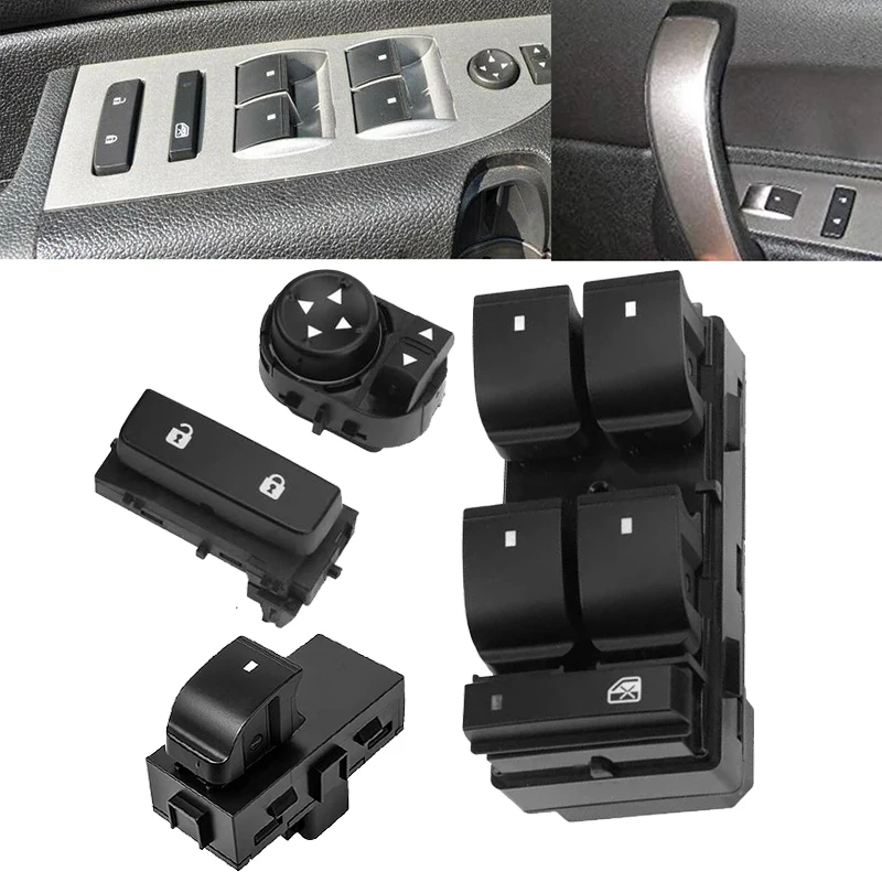 Front-Left-Right-Power-Window-Lifter-Button-Door-Lock-Mirror-Control ...