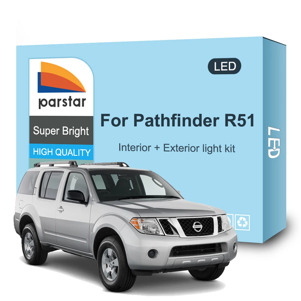 LED-Interior-and-Exterior-Light-Kit-For-Nissan-Pathfinder-R51-2005-2012 ...