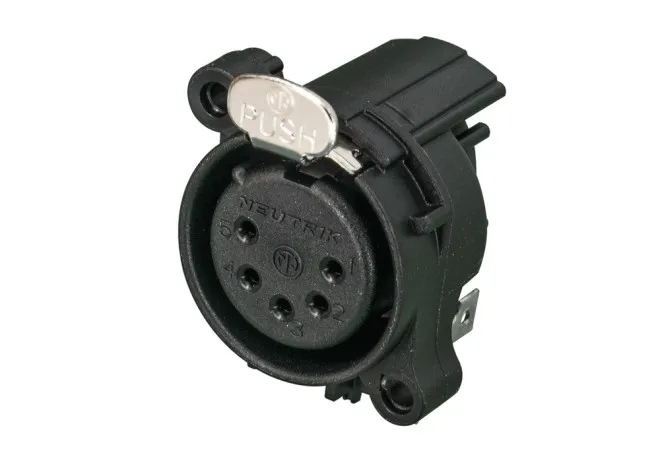 NEUTRIK-NC5FAH-5-pole-female-XLR-receptacle-grounding-separate-ground ...