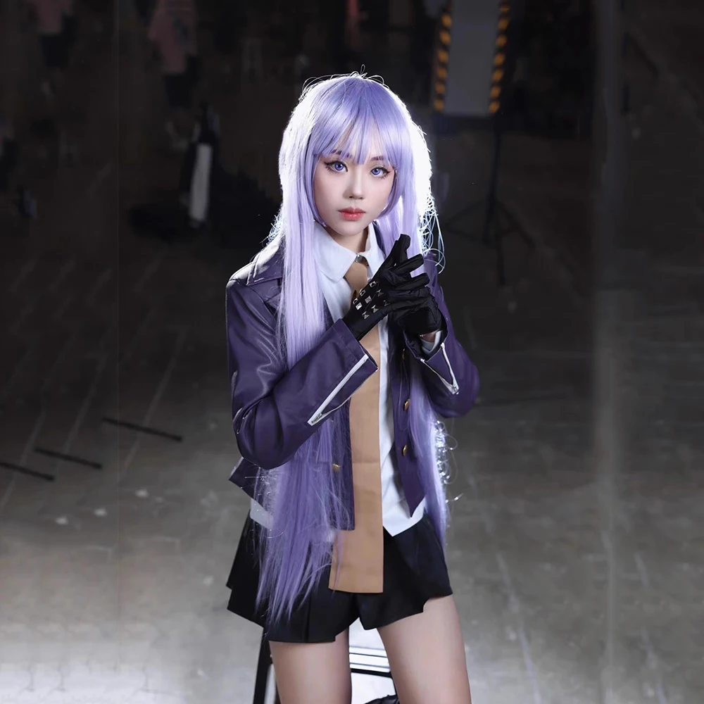 6PCS Anime Danganronpa kirigiri kyoko Cosplay Costume Uniform Anime ...