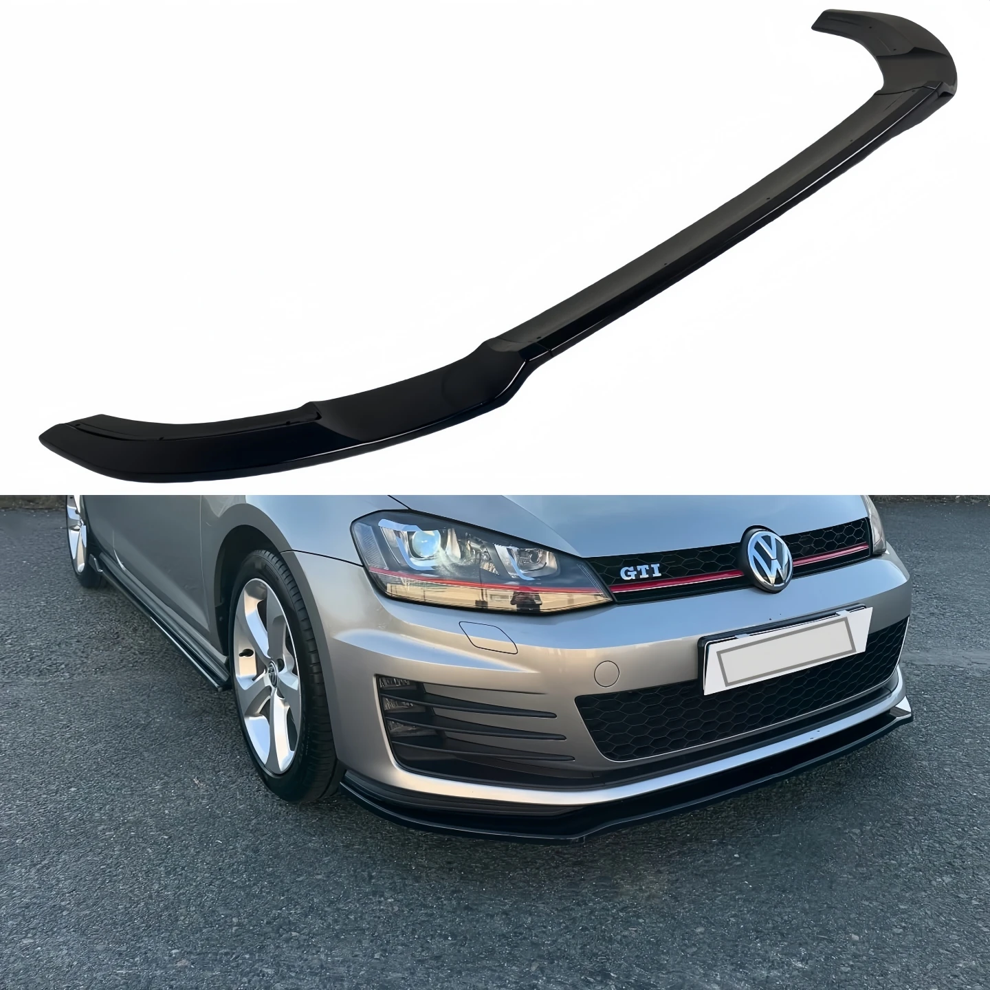 Maxton Style Front Bumper Lip Spoiler Splitter Protector Cover For ...