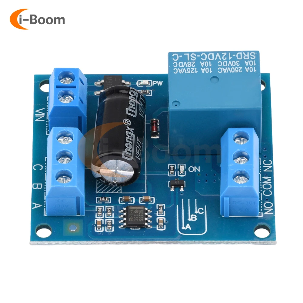 NE555-Liquid-Level-Relay-Switch-Automatic-Water-Level-Controller-Module ...