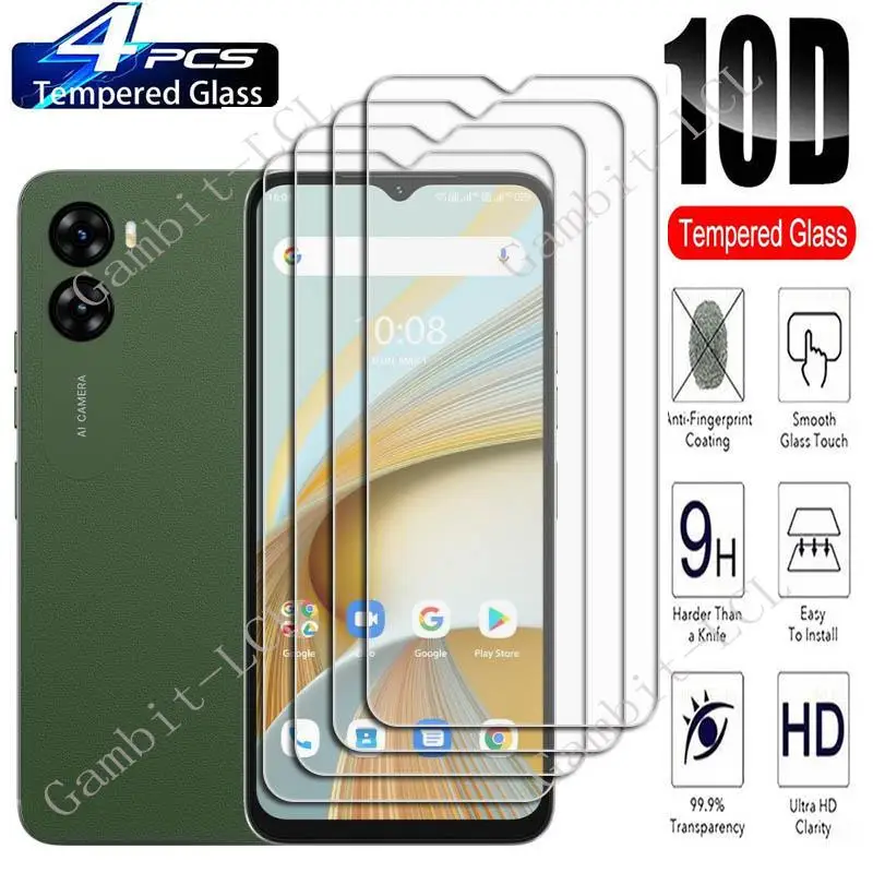 4PCS Tempered Glass For UMIDIGI A5 Pro A7 A9 A7S A11 A11s A13 Pro Max ...
