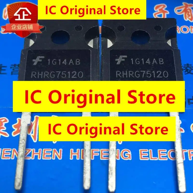 RHRG75120-New-Import-TO-247-1200V-75A-RG75120-High-Power-Diode-Fast ...