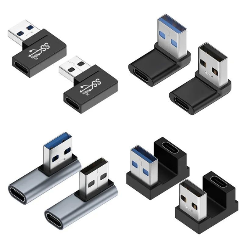 USB-3-0-Male-to-Female-90-Degree-Right-Angle-Extension-Adapter-USB ...