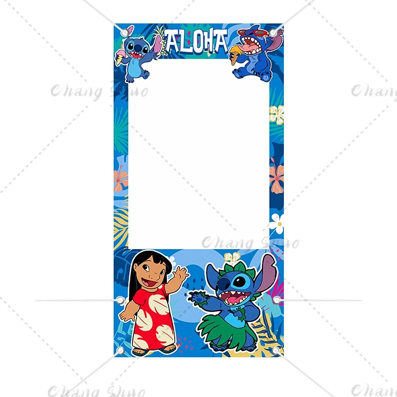 Marco de accesorios para fotomatón de Lilo y Stitch con dibujos ...