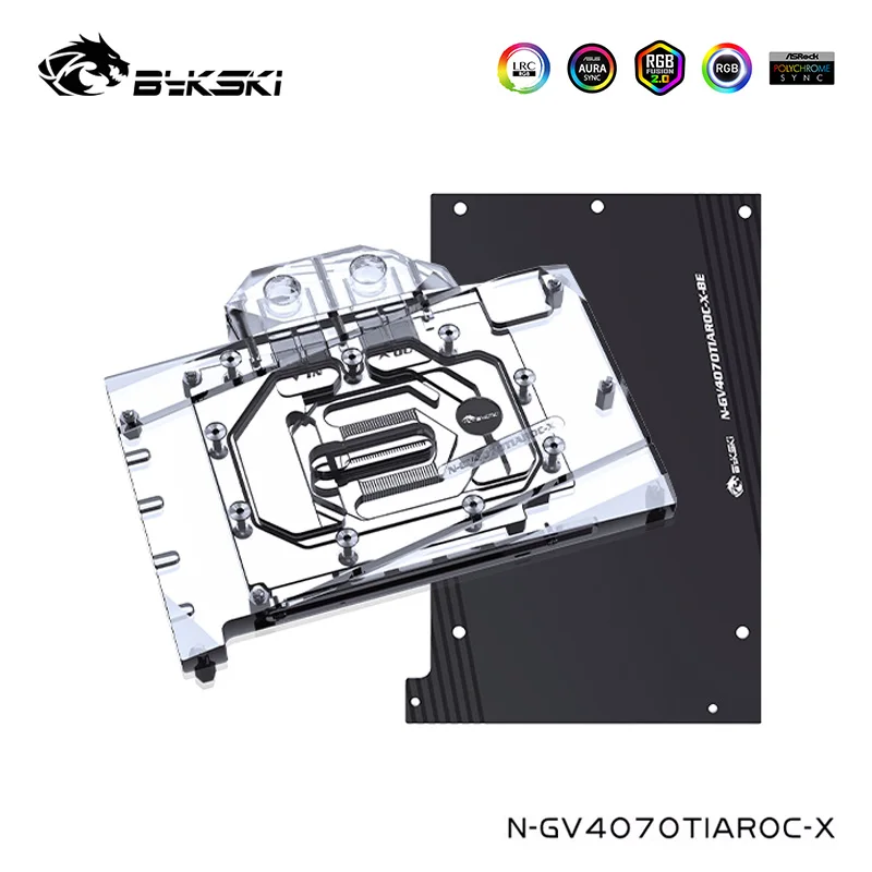 Bykski Water Block Serve For GIGABYTE Geforce RTX 4070Ti/4070 GAMING ...