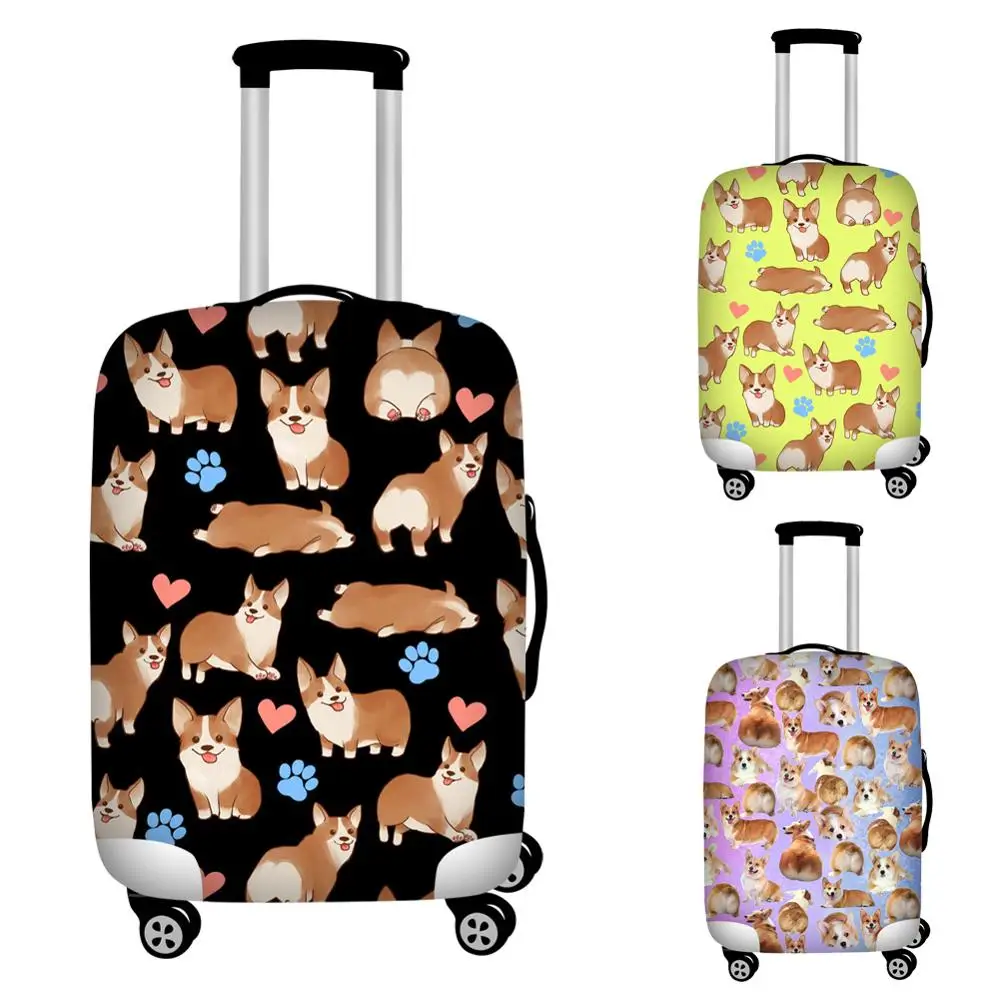 Cute-Corgi-Dog-Print-Luggage-Cover-18-32-Inch-Case-Suitcase-Covers ...