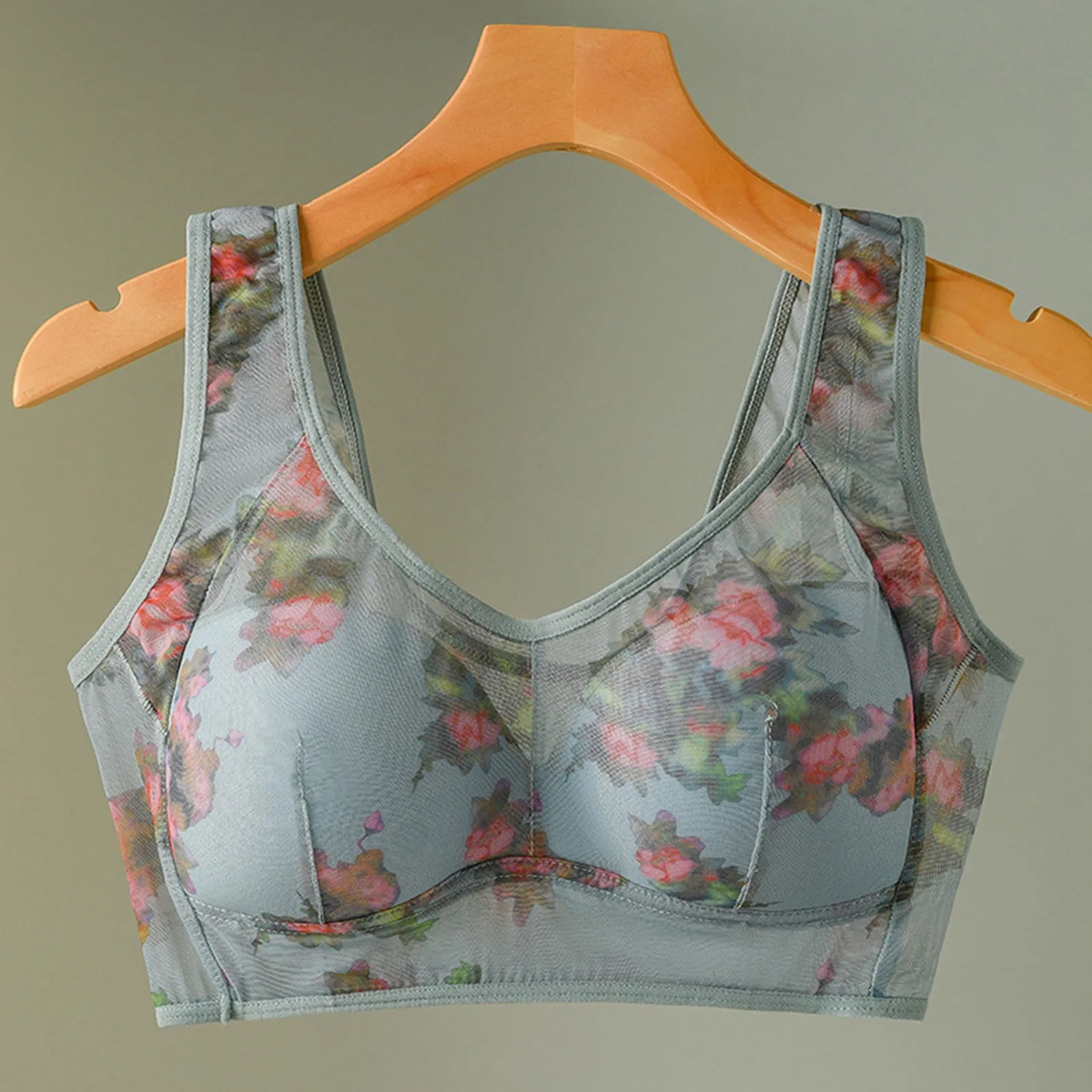 Ropa-interior-fina-con-aros-para-mujer-estilo-chaleco-con-estampado ...