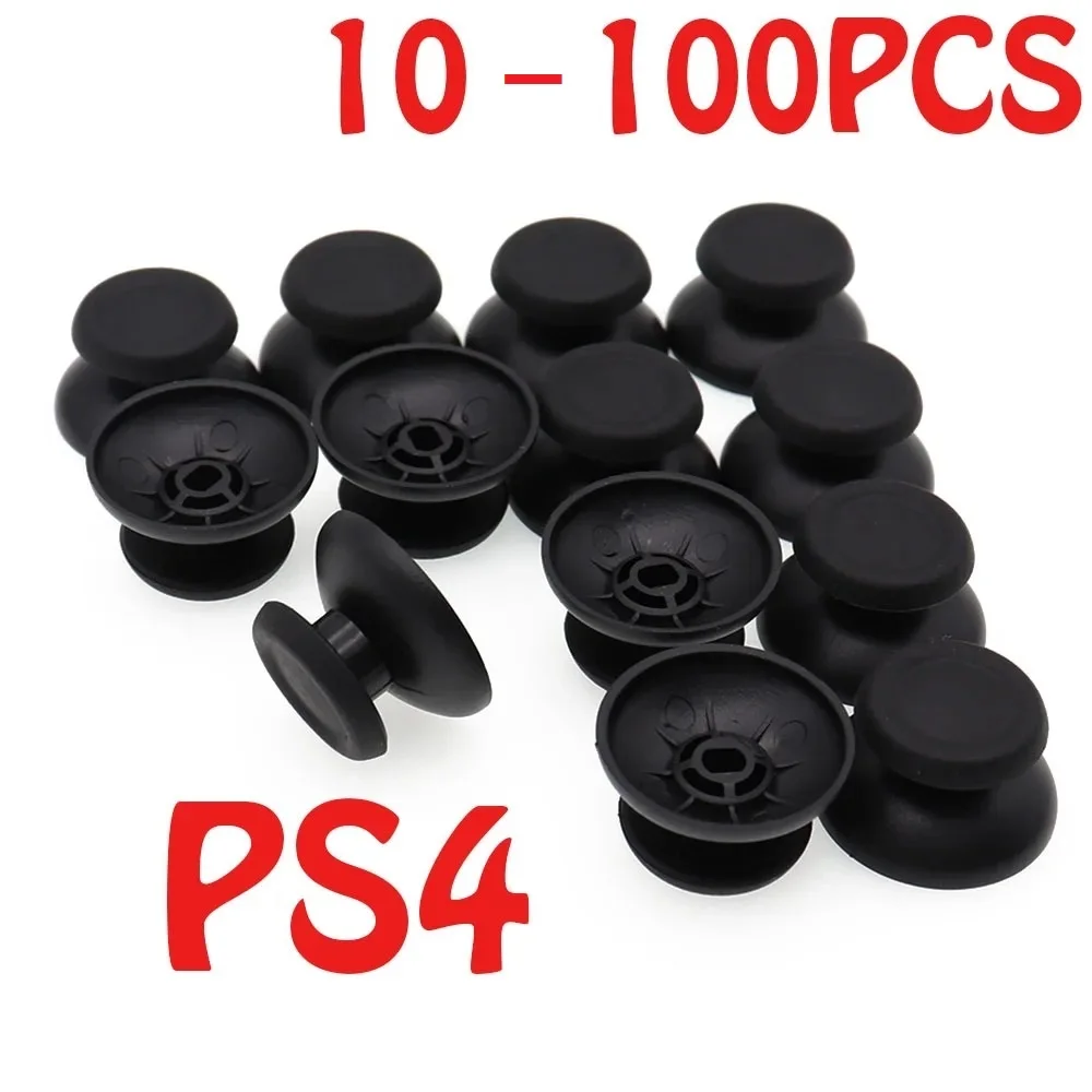 10-100Pcs-For-PS4-Analog-Cover-3D-Shell-Thumb-Stick-Joystick-Thumbstick ...