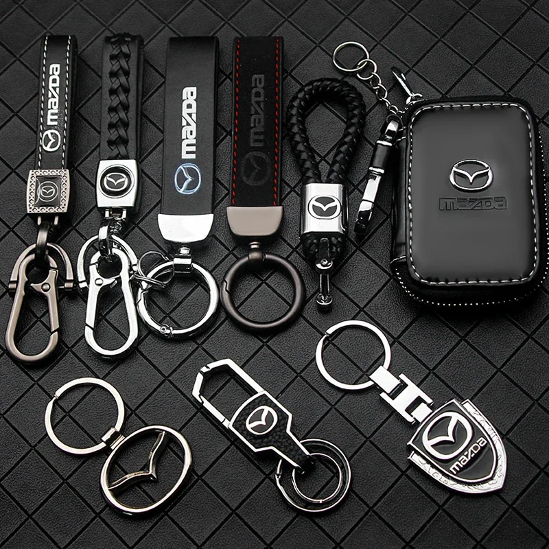 1pc Metal Alloy For Mazda Axela 2 3 MS CX30 CX3 CX5 Car Badge Keychain ...