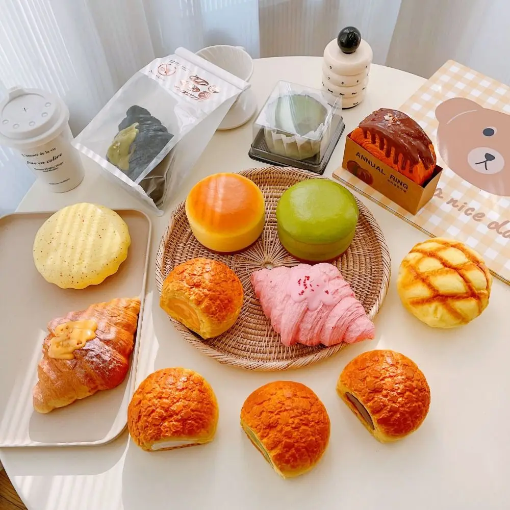 Bread-Toast-Food-Creative-Simulation-Donuts-Slow-Rising-Squeeze-Stress ...