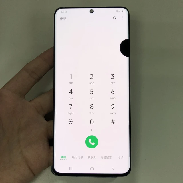 Dead Pixel Line Big Dot Original LCD For Samsung S20 Ultra G988F Lcd ...