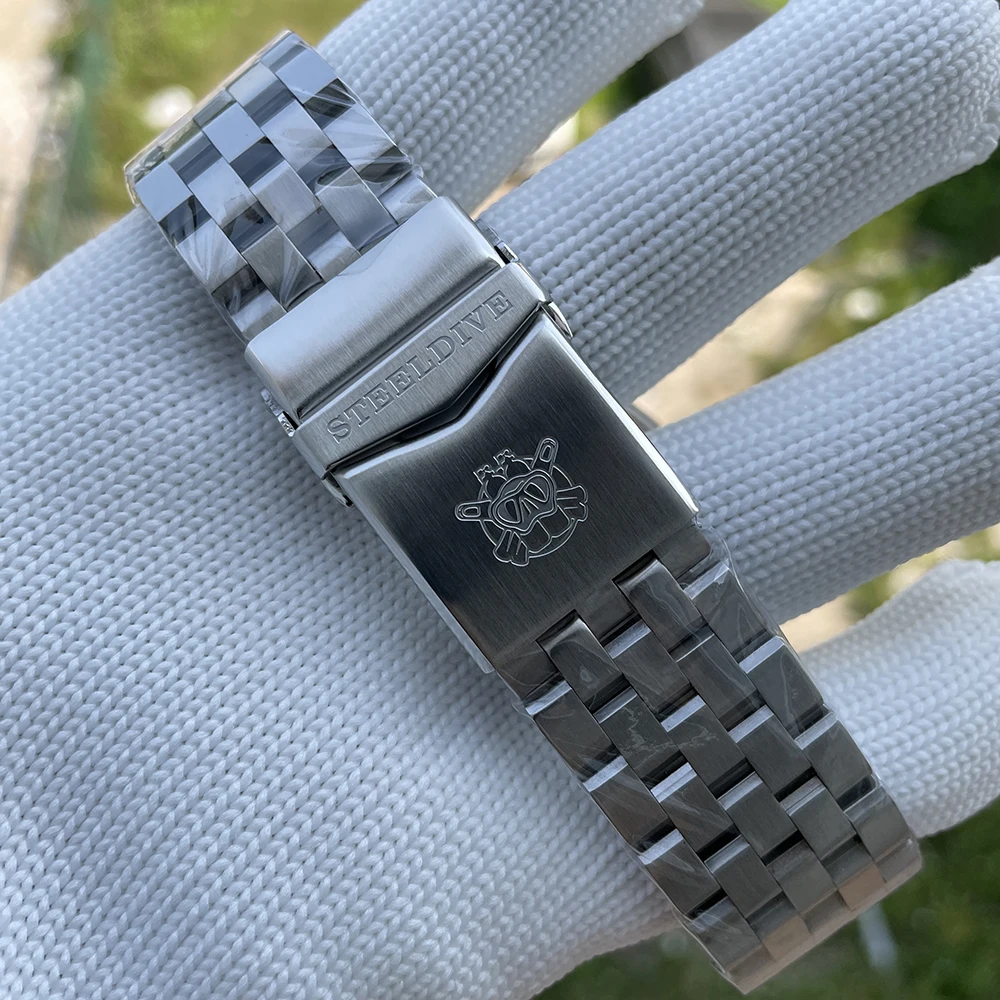 STEELDIVE-Engineer-Bracelet-Stainless-Steel-Replacment-Bracelet-22MM ...