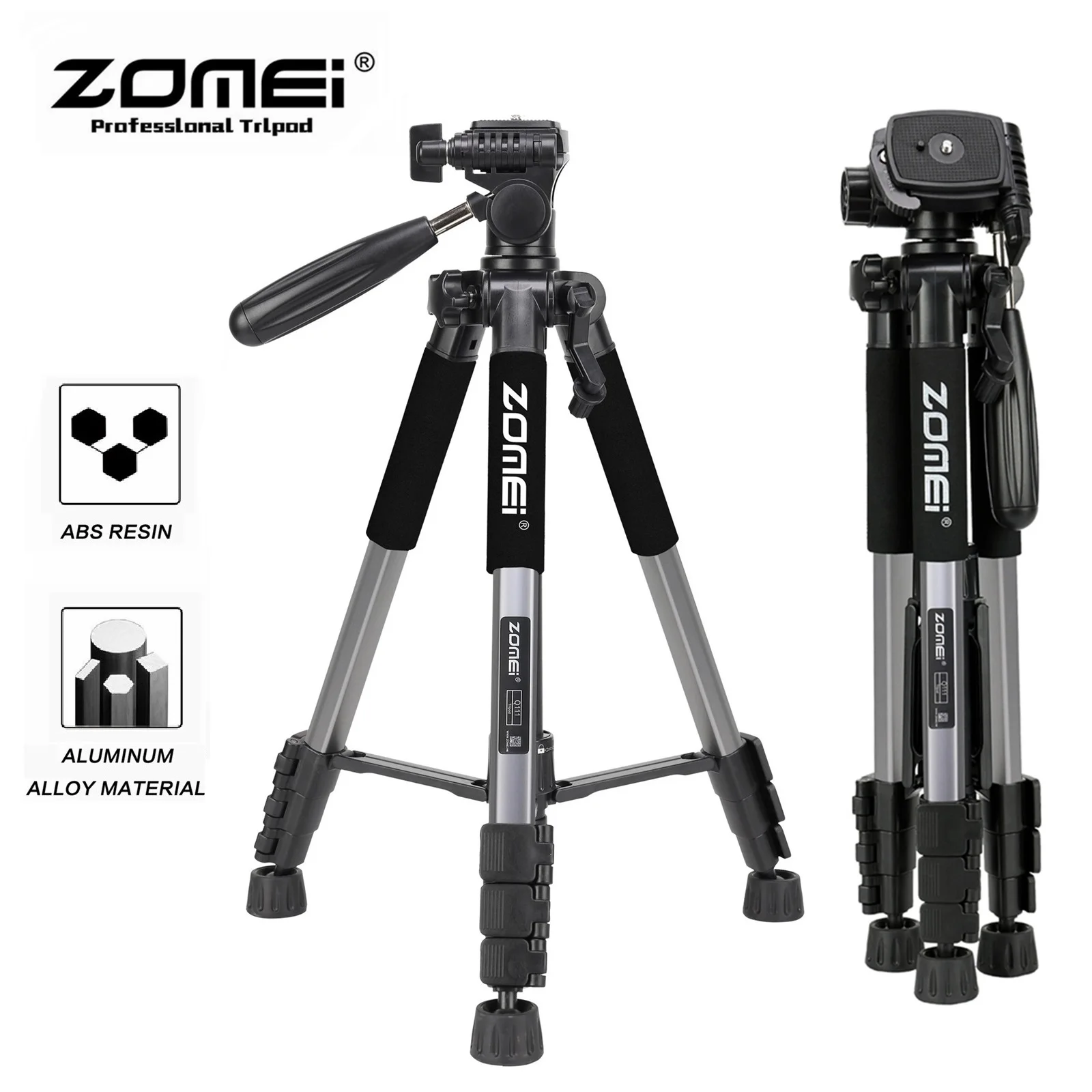Zomei-Travel-Panorama-Tripod-Stand-for-Professional-Camera-360-Rotate ...