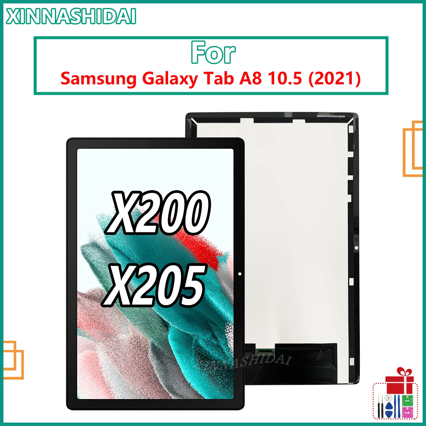 New-10-5-LCD-Display-For-Samsung-Galaxy-Tab-A8-10-2021-SM-X200-X205 ...