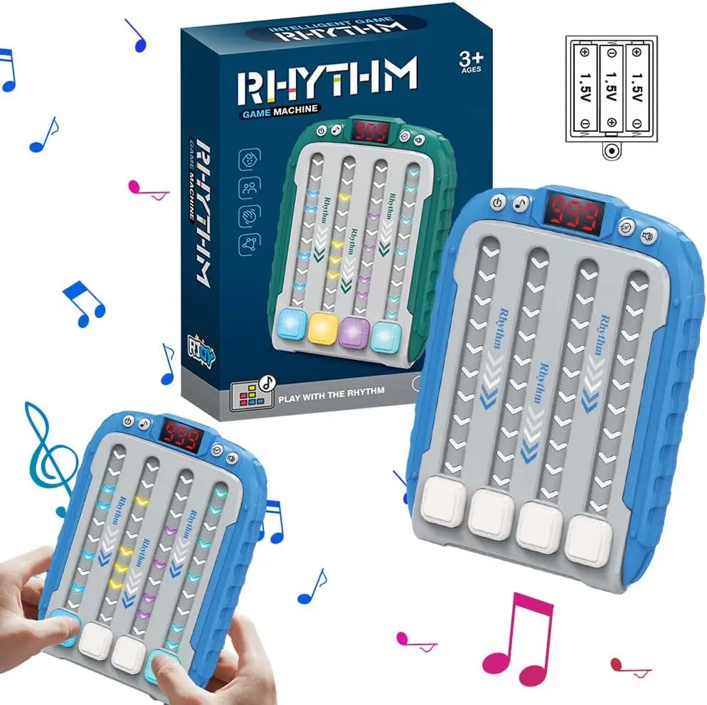 Electronic-Music-Rhythm-Game-Machine-Fast-Press-Quick-Push-Game-Console ...