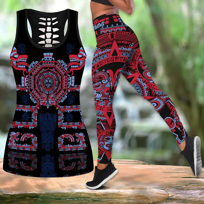 Aztec Print Leggings Outfit