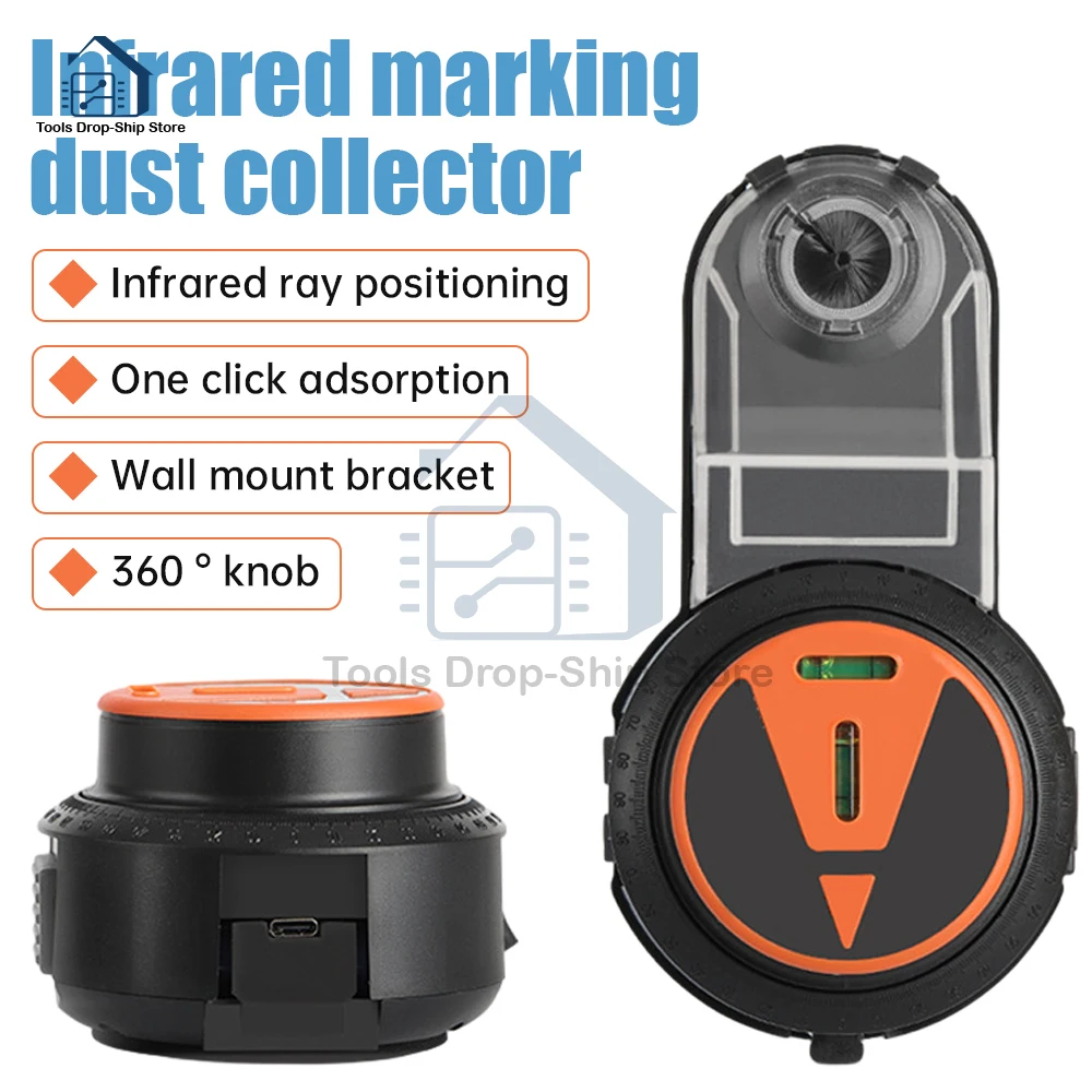 2-In-1-Electric-Drilling-Dust-Collector-with-360-Laser-Level-Detachable ...