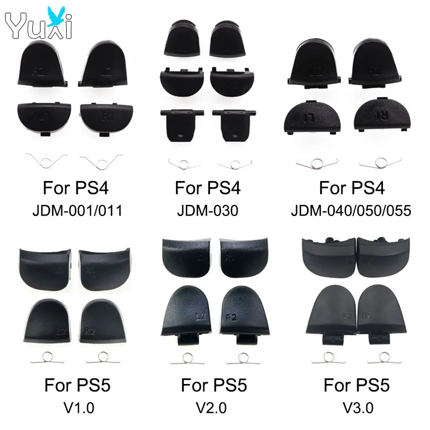 YuXi-Botones-de-disparo-con-resortes-para-PS4-JDM-JDS-001-011-030-040 ...