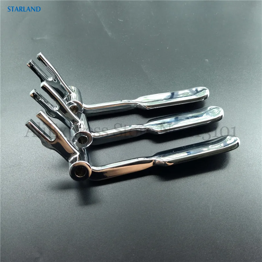 3-Handles-New-Fittings-Hand-Cranks-Full-Metal-Grips-Of-BJ-Ice-Cream ...