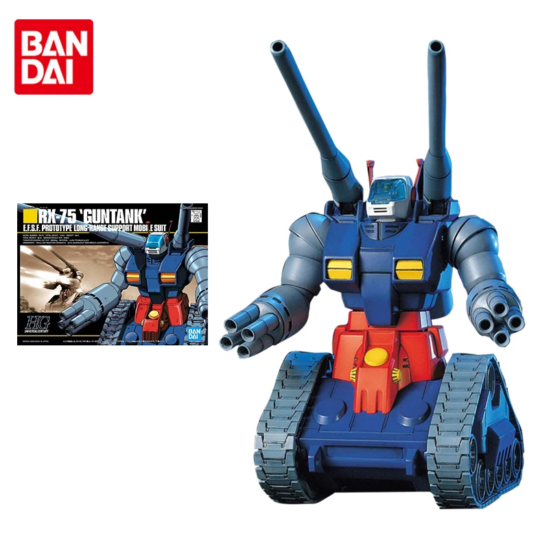 Bandai Original Gundam Model Kit Anime Figure HGUC 1/144 RX-75-4 ...