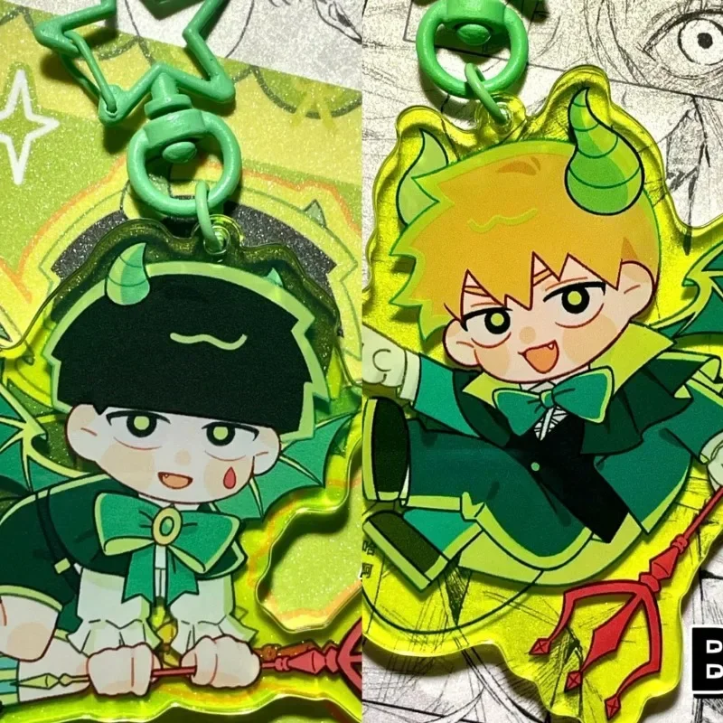 Mob-Psycho-Anime-Keychain-Women-Kageyama-Shigeo-Reigen-Arataka-Green ...