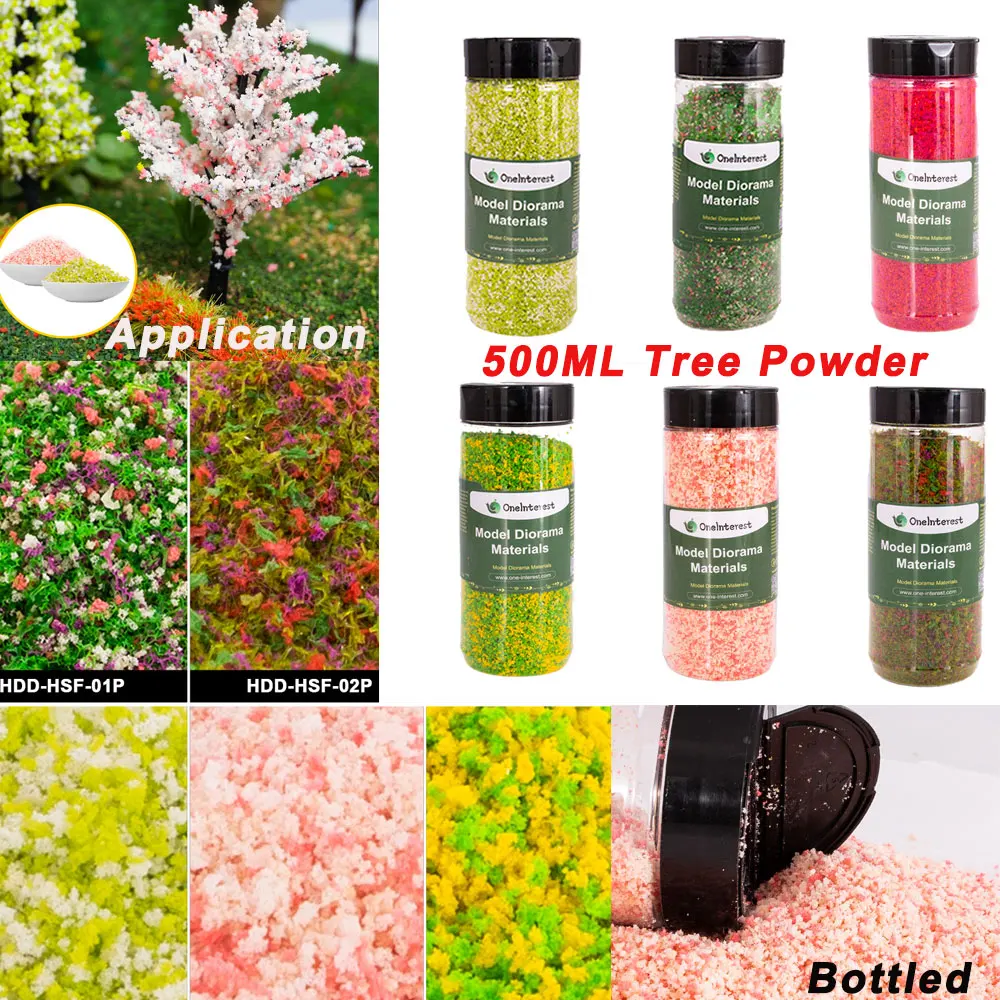 Bottled-Tree-Powder-500ML-Architectural-Building-Making-Trees-Materials ...