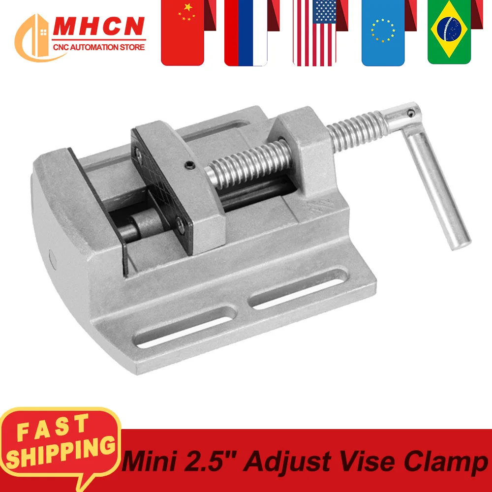 Mini-2-5-Parallel-Jaw-Vise-7013C-Drill-Press-Vice-Worktable-Adjust ...