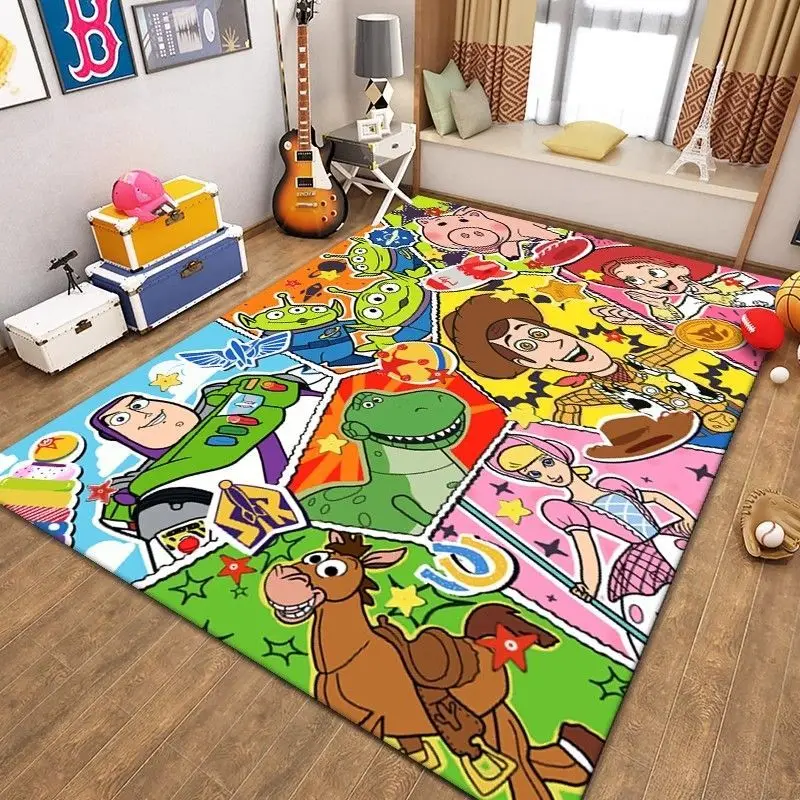 Disney-Cartoon-Alien-Carpet-Buzz-Lightyear-Lounge-Rug-Sheriff-Woody ...