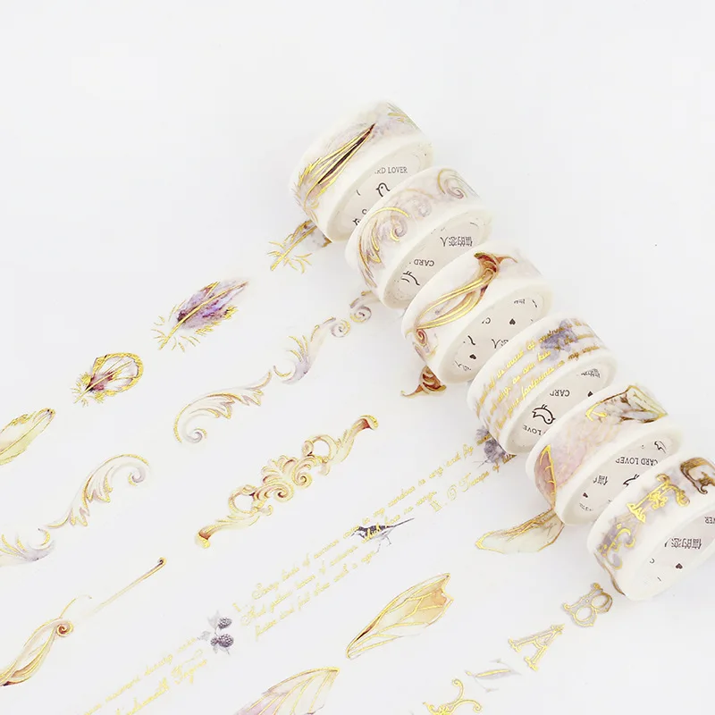 3cm-5m-Vintage-Gold-Stamping-Rococo-Washi-Tape-DIY-Decoration ...