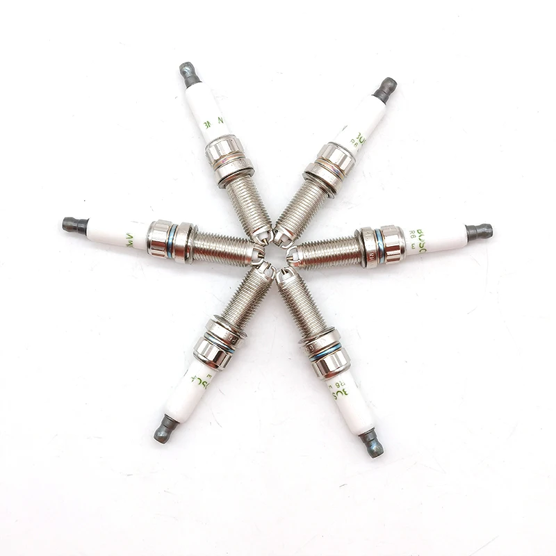 6Pcs Genuine-Spark Plug For BMW 1 3 7 Series E82 E90 F02 X6 E71 Z4 E89 ...