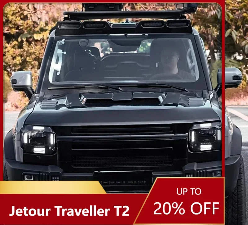 New-Car-Off-road-Hood-Suitable-for-cherry-Jetour-Traveller-T2-2023-2024 ...