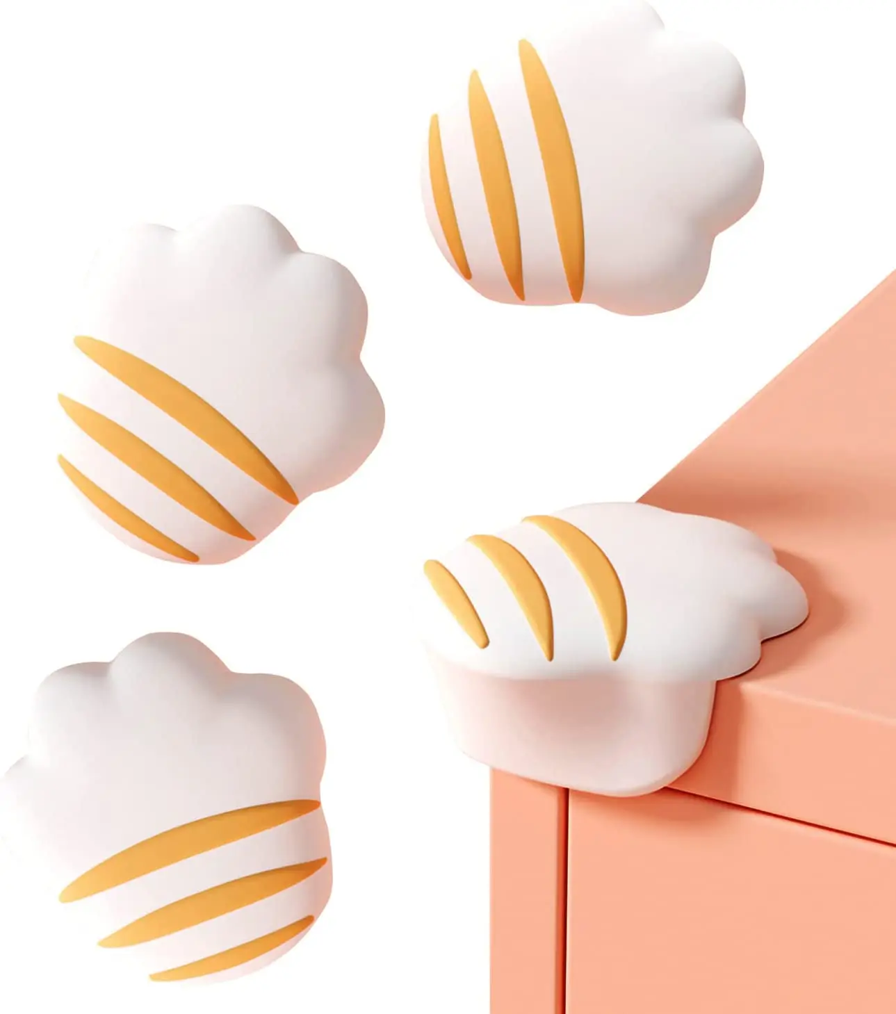 2Pcs-Cat-Paw-Child-Table-Corner-Protector-for-Baby-Furniture-Corner ...