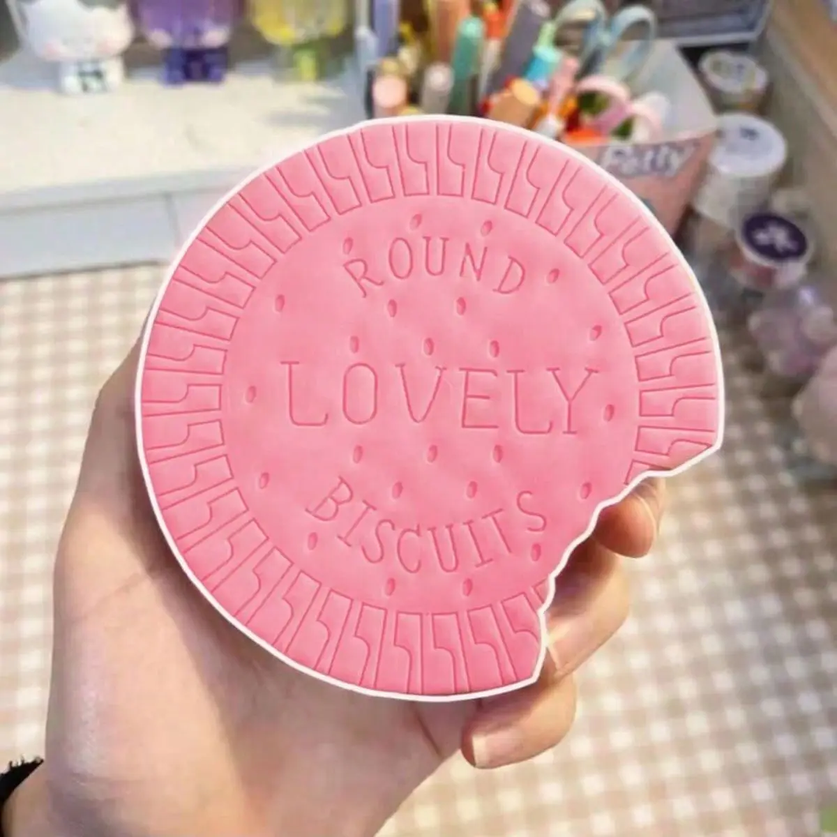 1-Cookie-Notebook-Pink-round-cookie-Pink-Bite-Mark-Cookie-Ideas-come ...