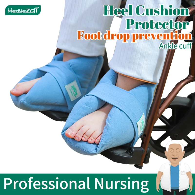 Heel-Cushion-Protector-Pillow-to-Relieve-Pressure-from-Sores-and-Ulcers ...