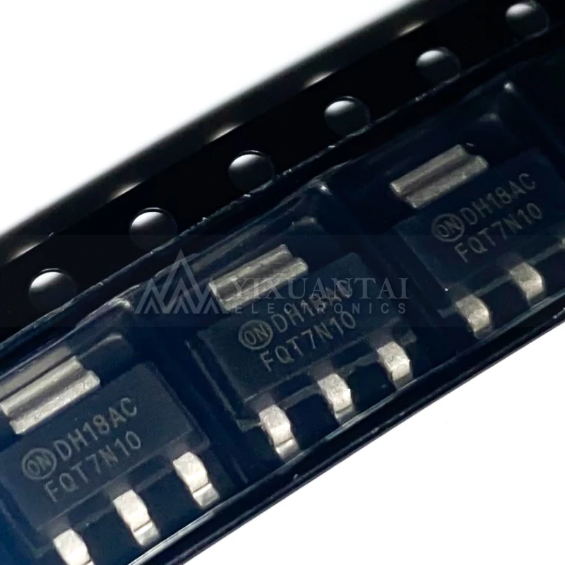 10pcs 100% New Original Fqt7n10ltf Fqt7n10l Fqt7n10 7n10 Sot223 100v 1 ...