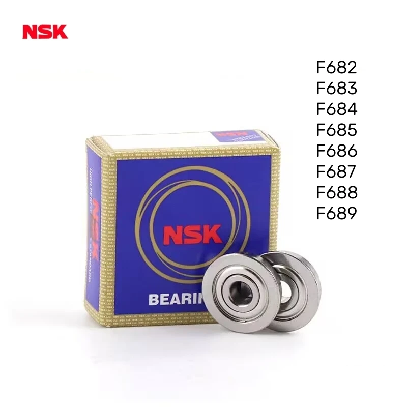 Flange bearing 2/5pcs Japan Origin NSK F682 F683 F684 F685 F686 F687 F688 F689 Miniature high ...