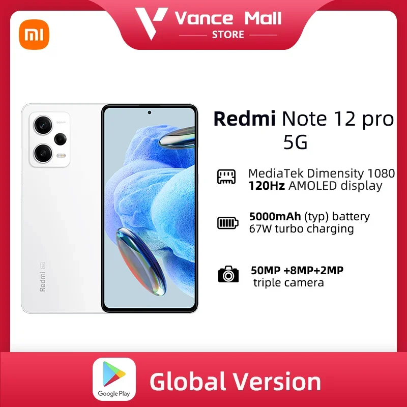 Global-Version-Xiaomi-Redmi-Note-12-Pro-5G-Smartphone-128GB-256GB-OIS ...