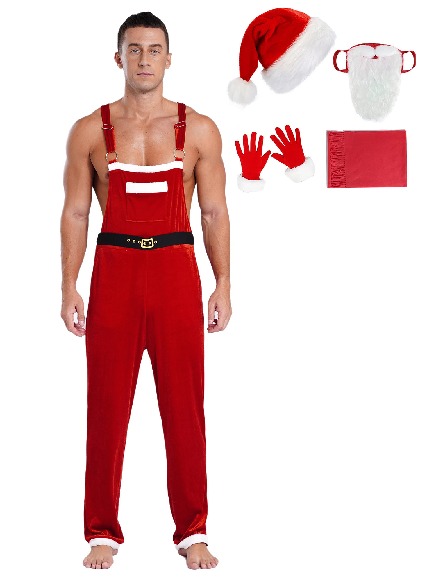 Muscle Santa Suit