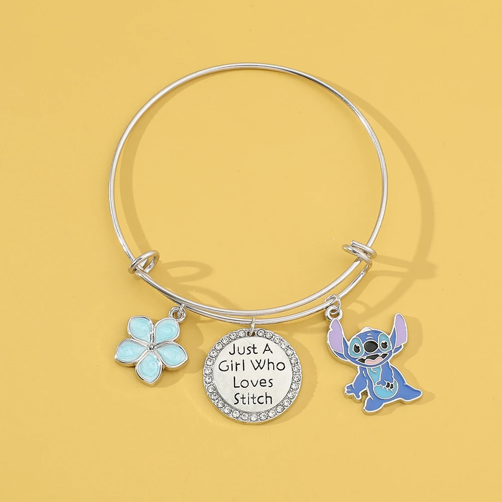 Disney-Stitch-Angel-Pulseira-Pingente-Anime-Dos-Desenhos-Animados-Lilo ...