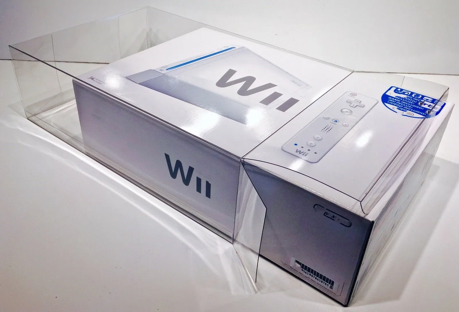 1-Clear-Console-Box-Protector-NINTENDO-Wii-Console-Box-Original-Size ...