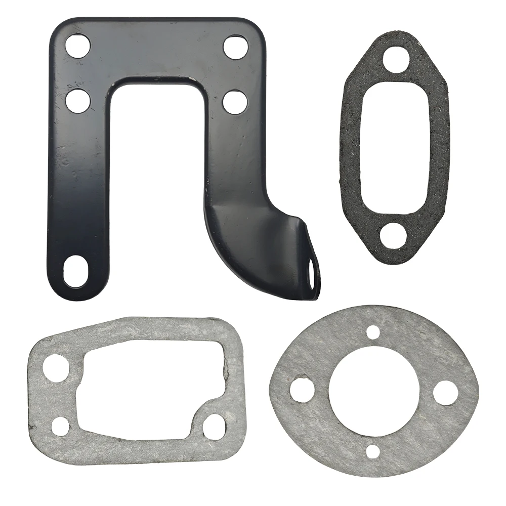 Muffler Bracket Carburetor Intake Manifold Gasket Kit For Husqvarna 268 ...