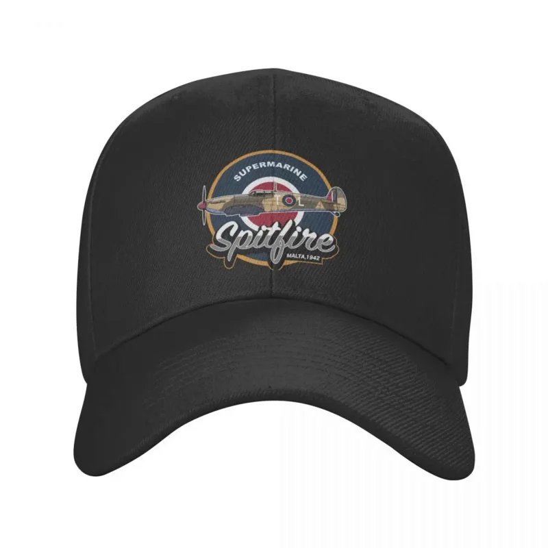 Vintage-Supermarine-Spitfire-Baseball-Cap-Adult-Fighter-Plane-WW2-War ...