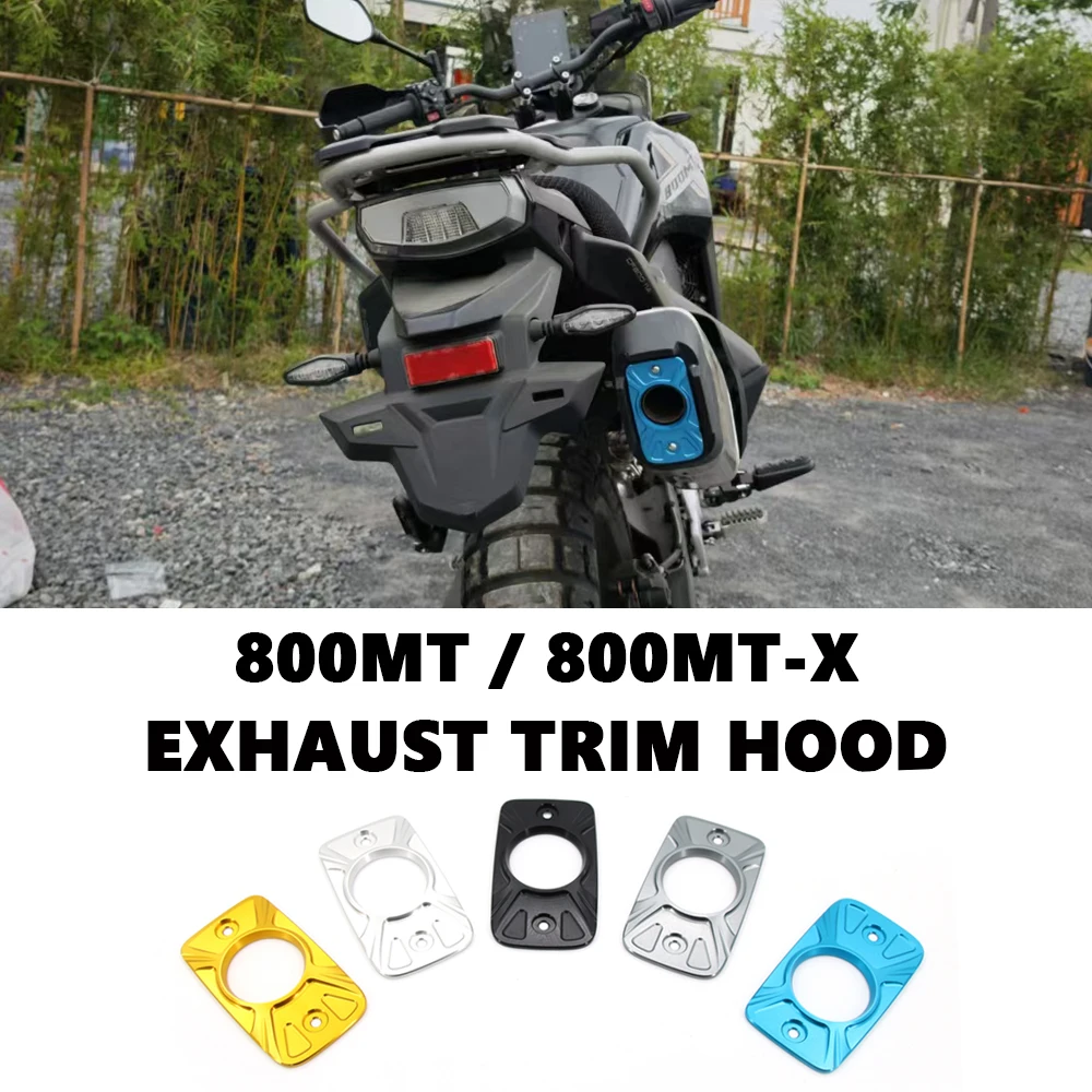For CFMOTO 800 MT 800 MTX NEW Motorcycle Exhaust Trim Hood Guards ...