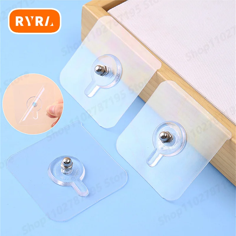 1PCS-Punch-Free-Screw-Stickers-Wall-Picture-Non-Marking-Hook-Invisible ...